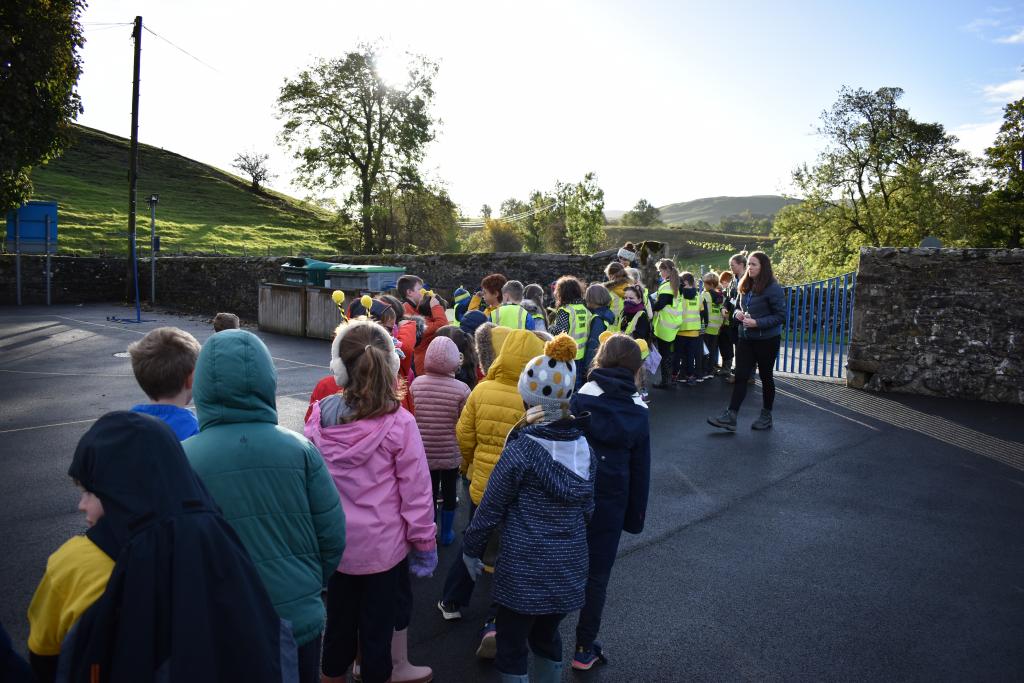 Children in Need Ramble | Threshfield Primary School | North Yorkshire