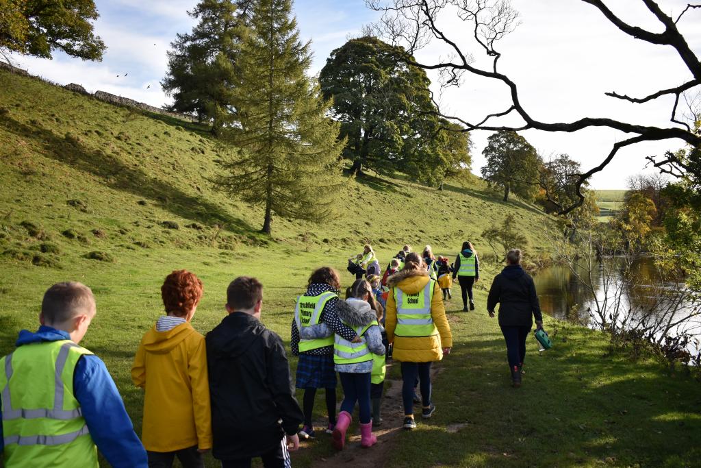 Children in Need Ramble | Threshfield Primary School | North Yorkshire